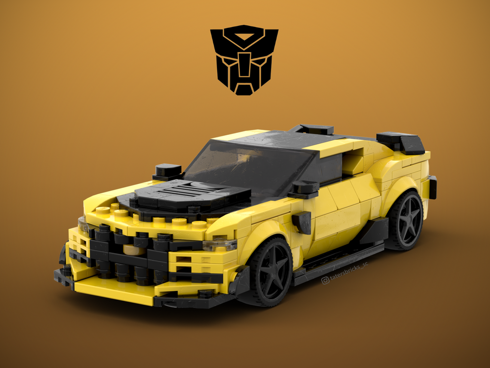 LEGO MOC-186862 Bumblebee Chevrolet Camaro by Taters | Rebrickable ...