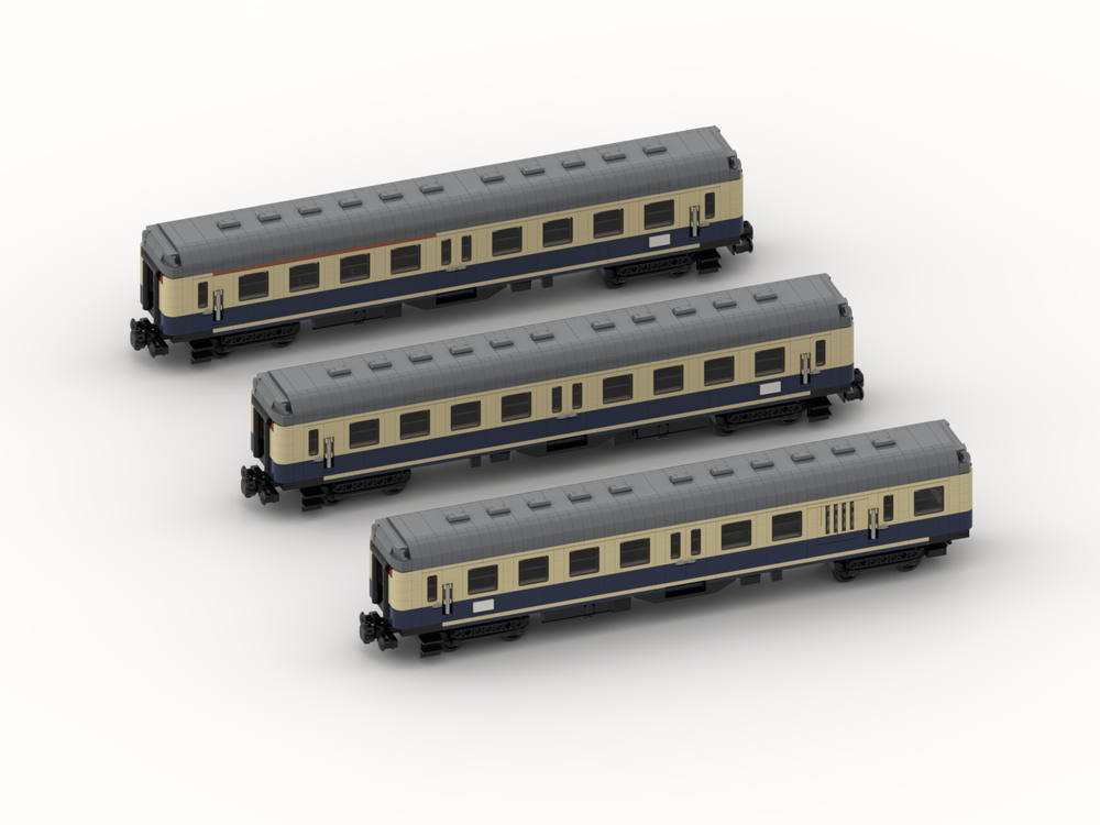 LEGO MOC Eilzugwagen Byl 421 (Moc-Pack) (8w) by copernicus508 ...