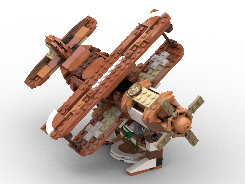 LEGO MOC 31154 Fox biplane by CunningFox Designs | Rebrickable - Build ...