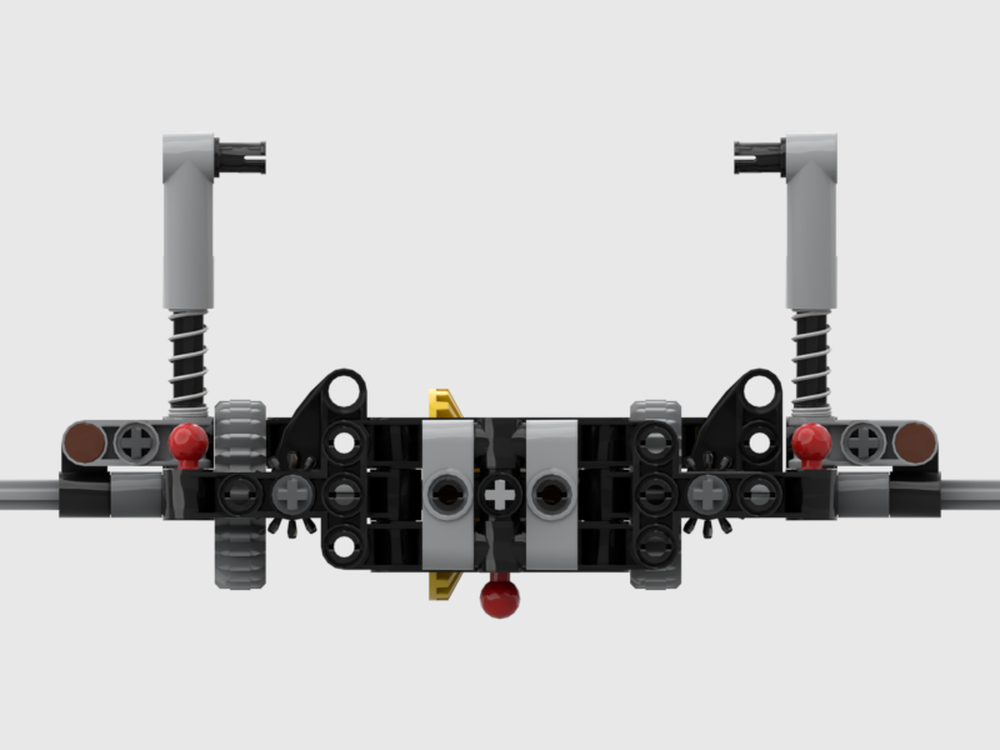 Lego Moc Rear Axle For 4x4 Rc Off Roader 1228 Gearing By