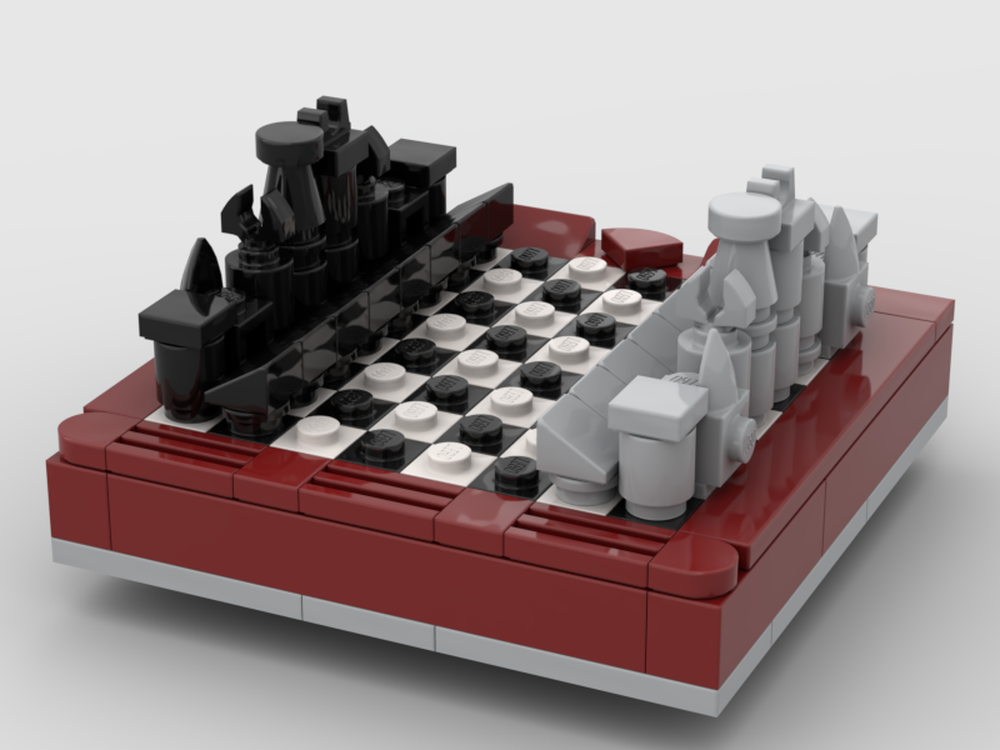 LEGO MOC Micro Chess Set by Falconeagle117 | Rebrickable - Build with LEGO