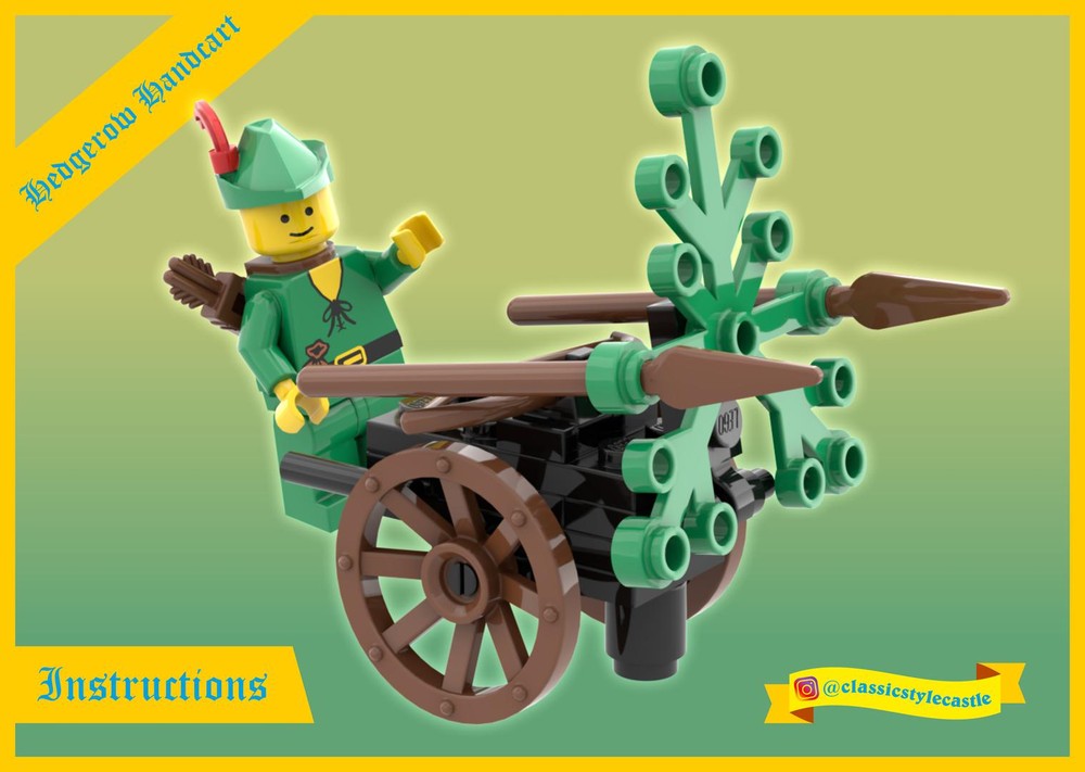 LEGO MOC Forestmen's Hedgerow Handcart by classicstylecastle ...