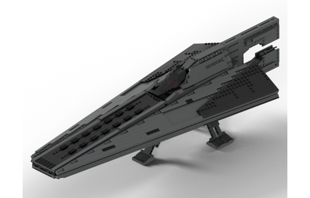 Lego Moc Cx Dagger Vessel From Bad Batch By Papaglop Rebrickable