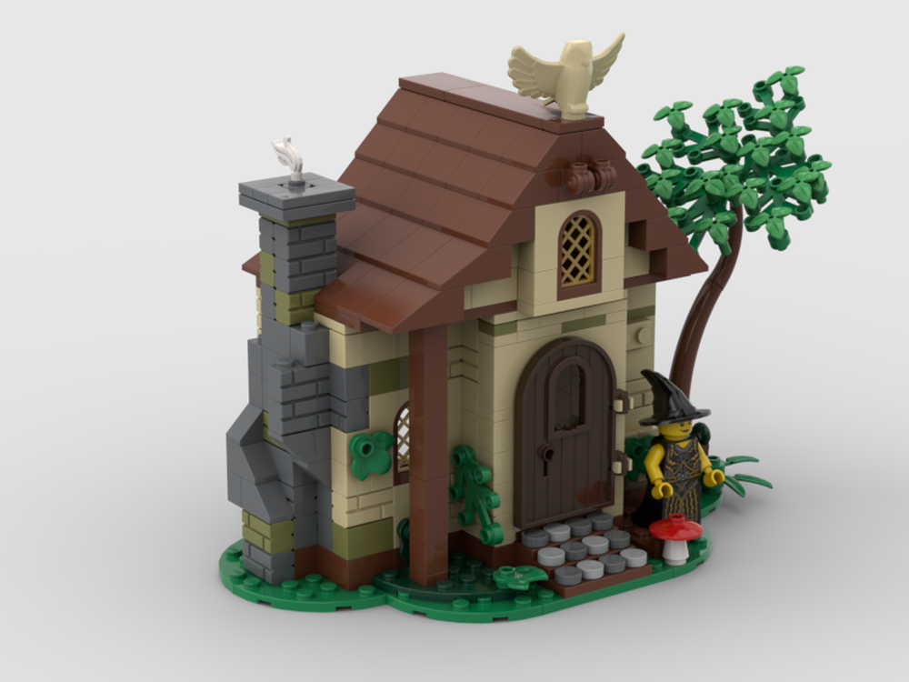 LEGO MOC Witch Hut by stebnator | Rebrickable - Build with LEGO