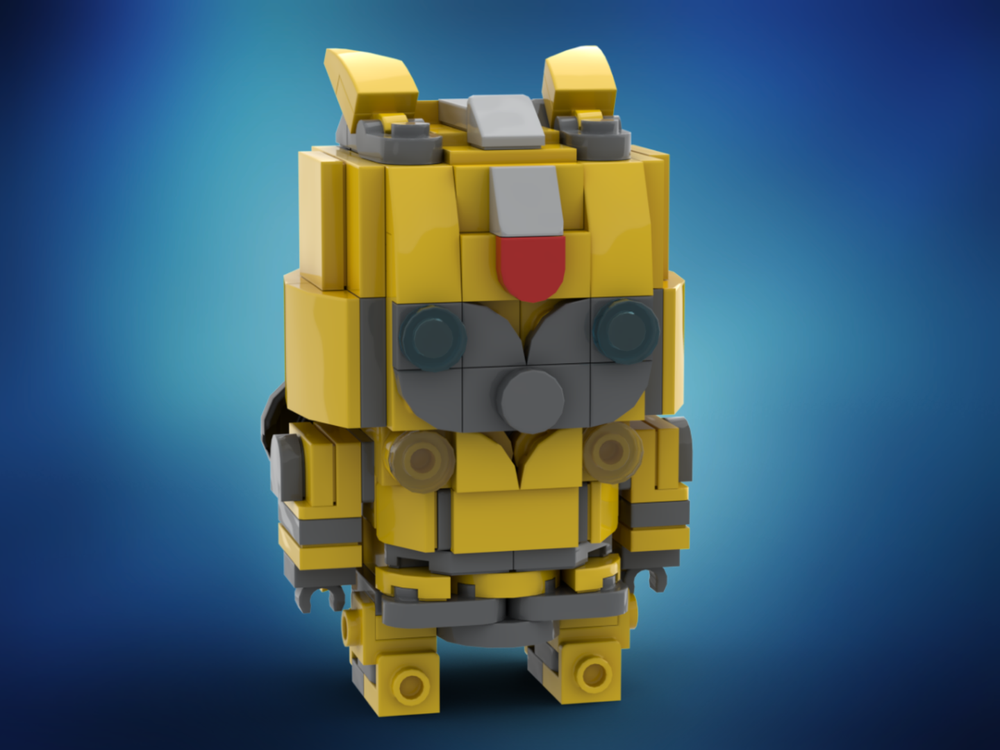LEGO MOC-186908 Bumblebee Brickheadz by Ant0noo | Rebrickable - Build ...