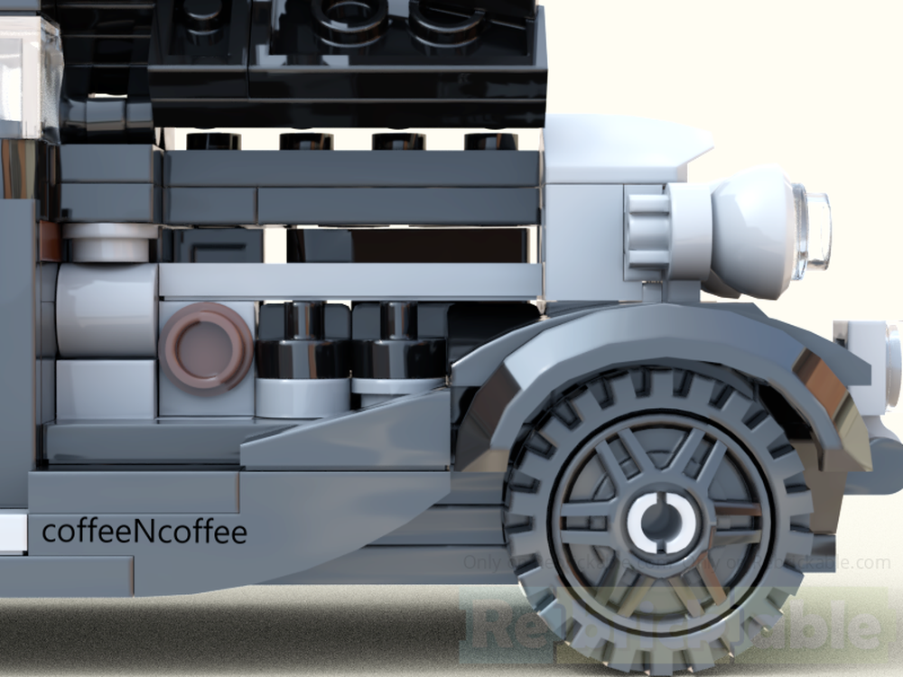 LEGO MOC Bentley 8 Litre Coupe by coffeeNcoffee | Rebrickable - Build ...