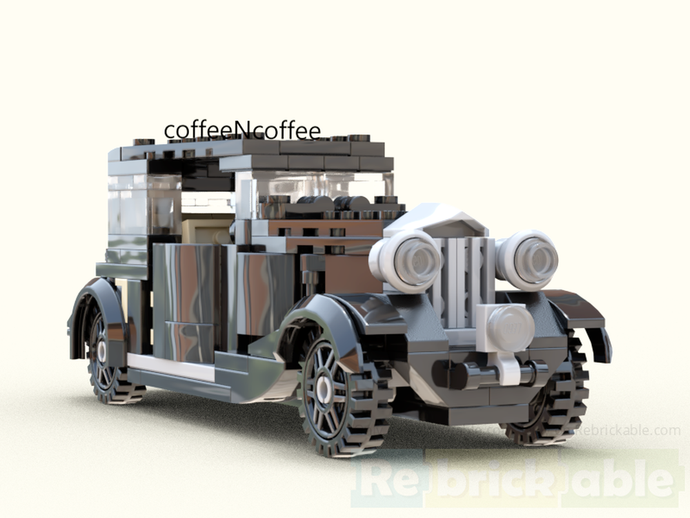 LEGO MOC Bentley 8 Litre Coupe by coffeeNcoffee | Rebrickable - Build ...