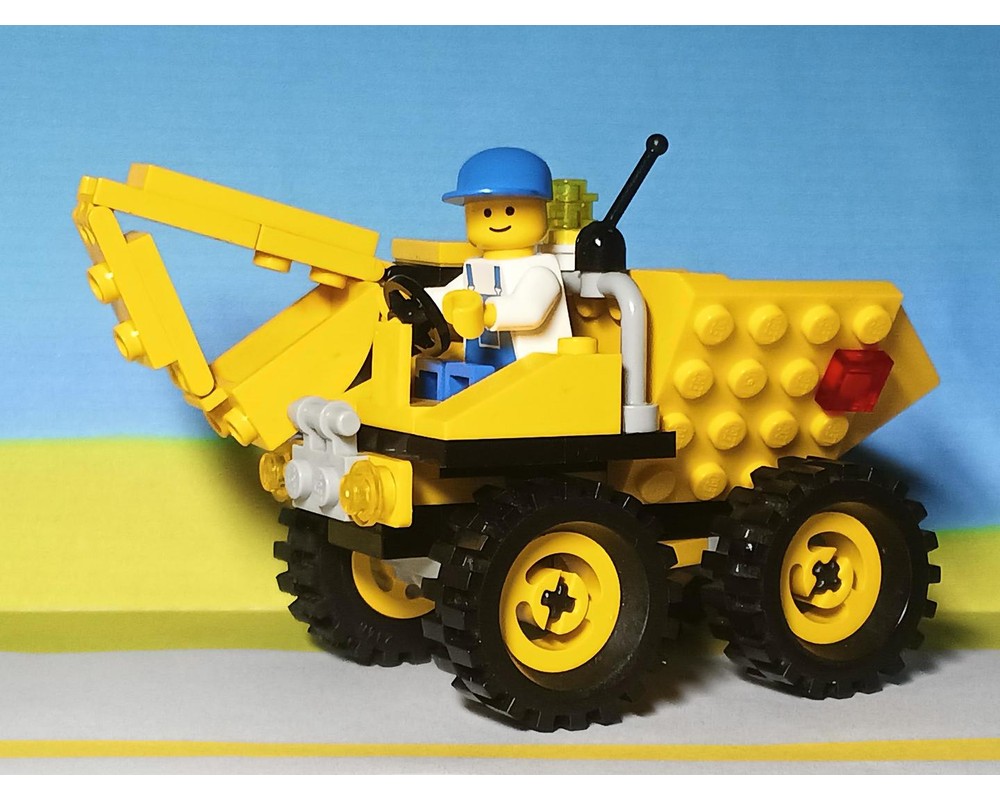 LEGO MOC 6581 dump truck with digger by Ziqing | Rebrickable - Build ...