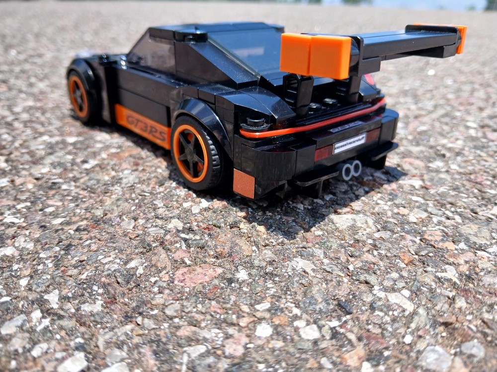 LEGO MOC-186918 Porsche 911 GT3 RS Orange on Black Spec by ...