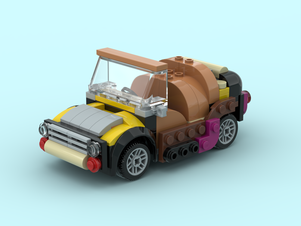 LEGO MOC Burger Roadster by GodspeedYouBrickEmperor | Rebrickable ...