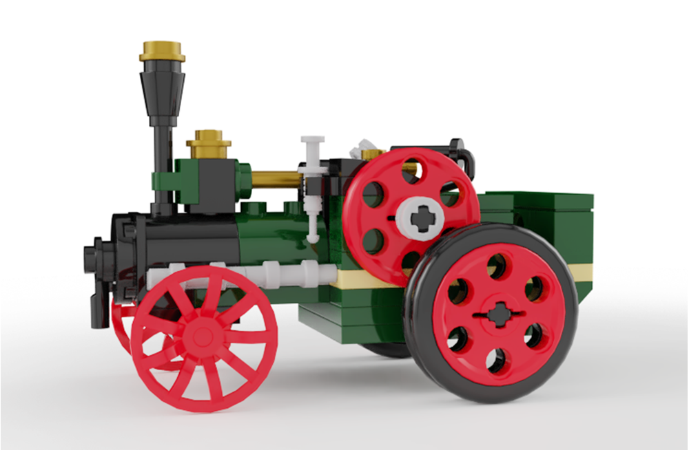 LEGO MOC Little Workhorse - Traction Engine by Bricked1980 ...