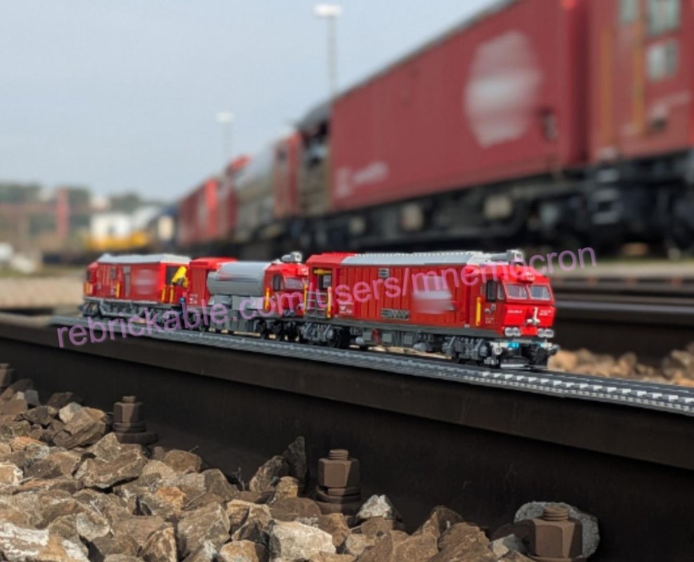 LEGO MOC-186921 Swiss Fire Brigade Train "SBB Lösch- und Rettungszug ...