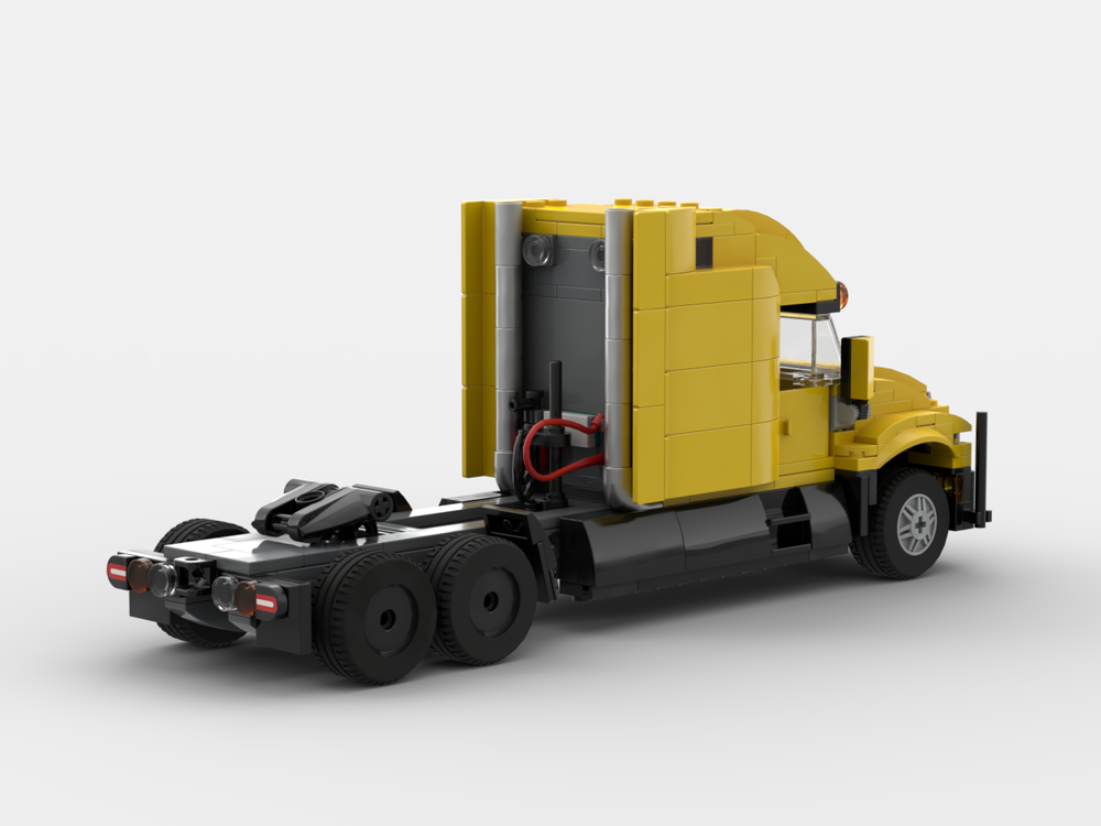 Lego Moc 60440 Delivery Truck Mod By Owstin Rebrickable Build With Lego