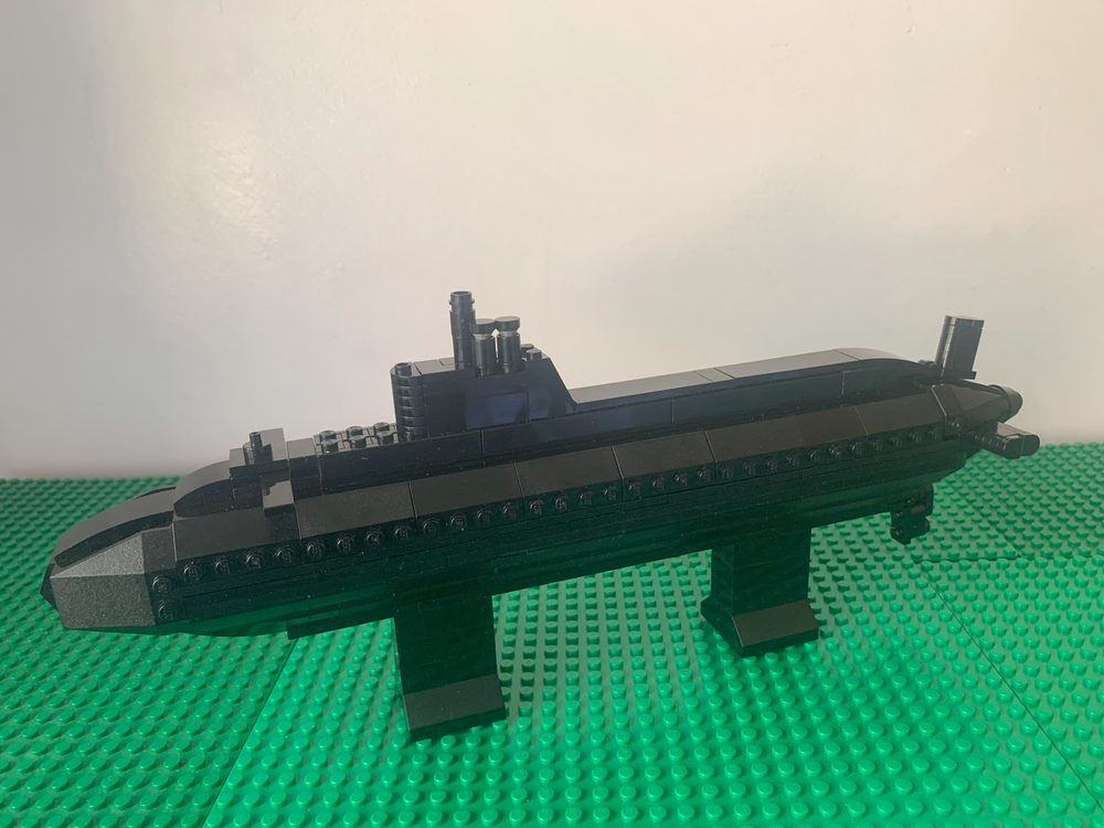 Lego Moc Hms Astute Class Submarine By Sean1 Rebrickable Build