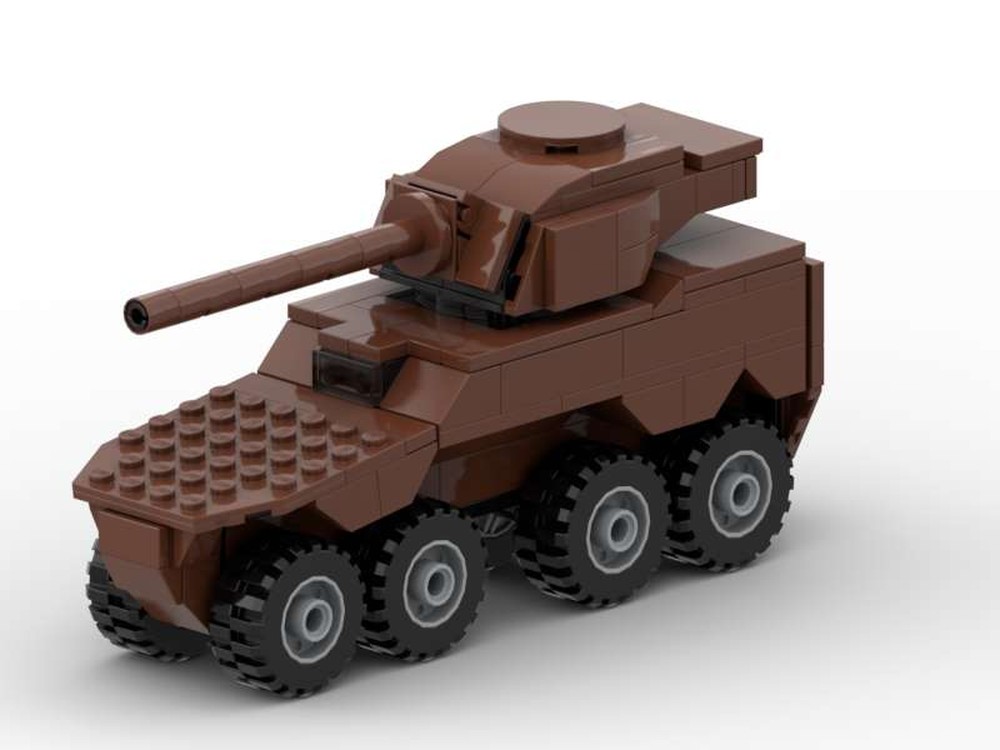 LEGO MOC Rooikat by TheEvilCactus | Rebrickable - Build with LEGO