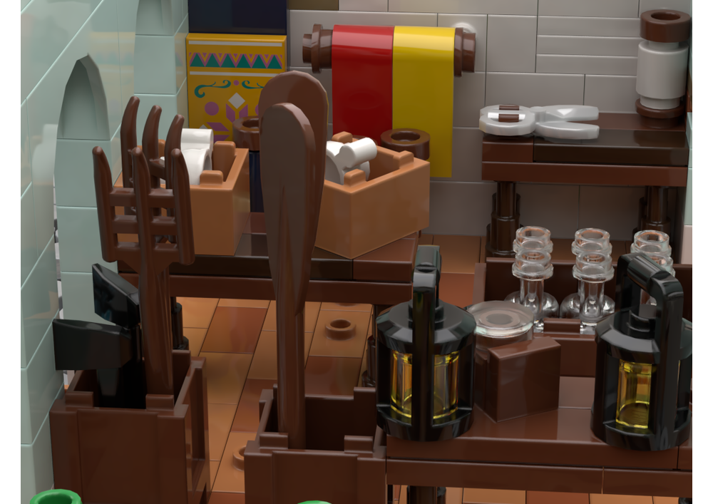 LEGO MOC Puerto Santa Maria Dockside Market by beanbeanus | Rebrickable ...