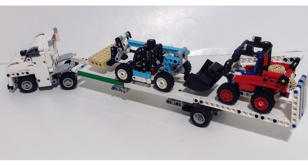 LEGO MOC 42167 Truck And Trailer by michaelslegostudio | Rebrickable ...