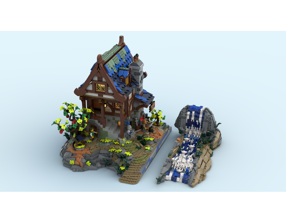 LEGO MOC Medieval Blacksmith (BASE UPGRADE) by Metz | Rebrickable ...