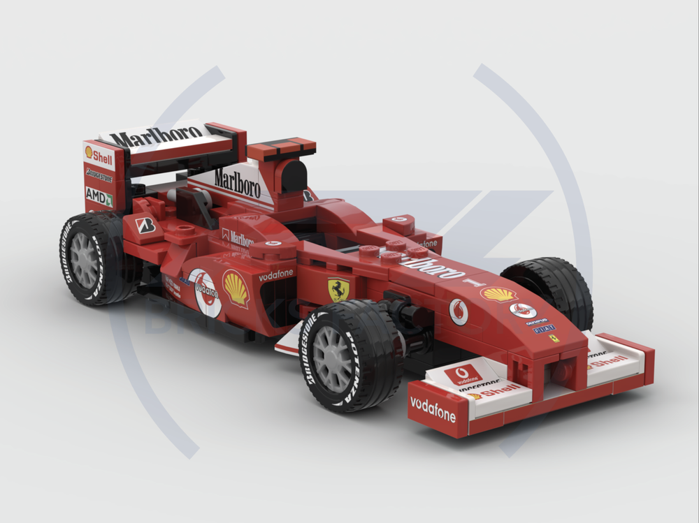 LEGO MOC F1 Ferrari F2004 by Pit Lane Bricks Factory | Rebrickable ...