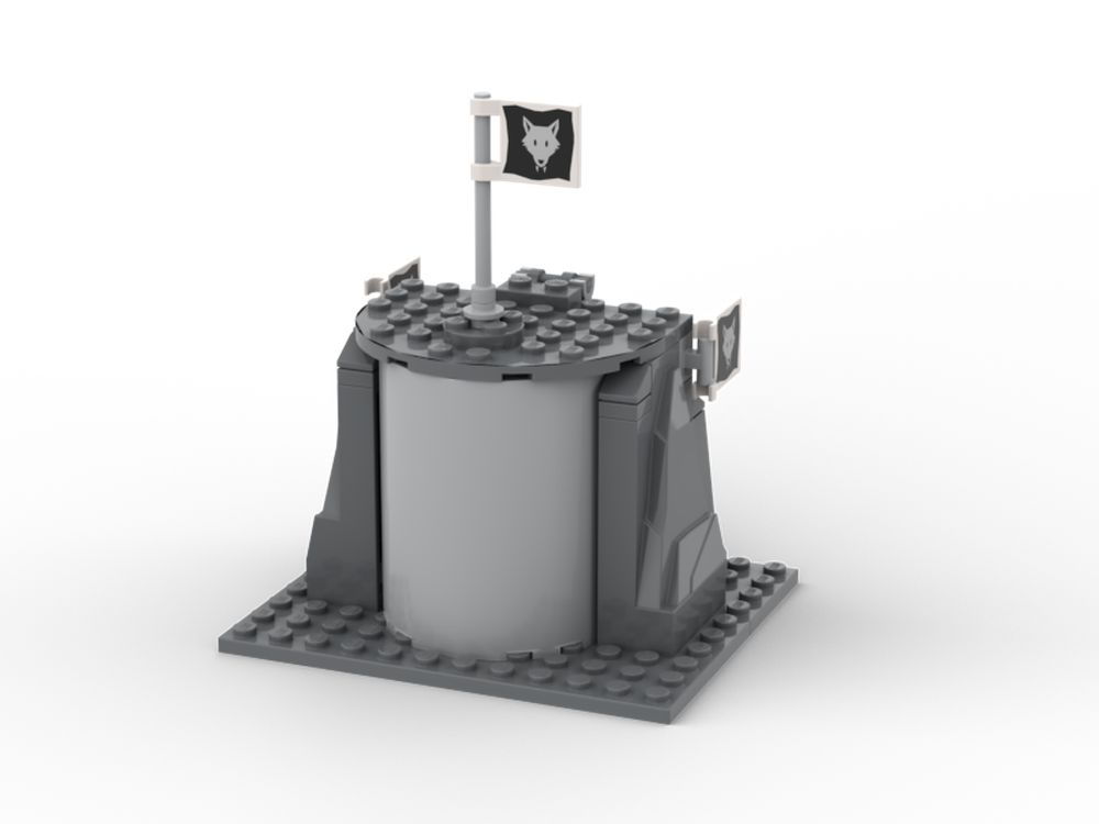 LEGO MOC Wolfpack Hideout in Hills by Vachy_cz | Rebrickable - Build ...