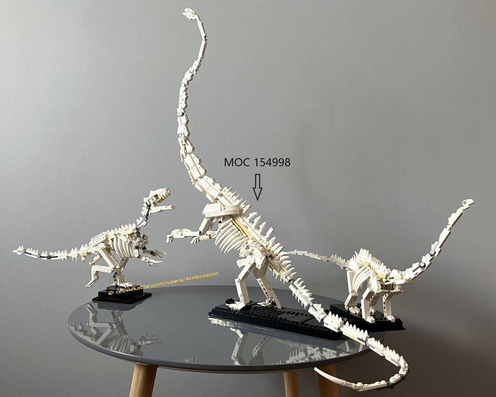 LEGO MOC 21320 Allosaurus & Kaatedocus/Barosaurus by Ambrosino ...