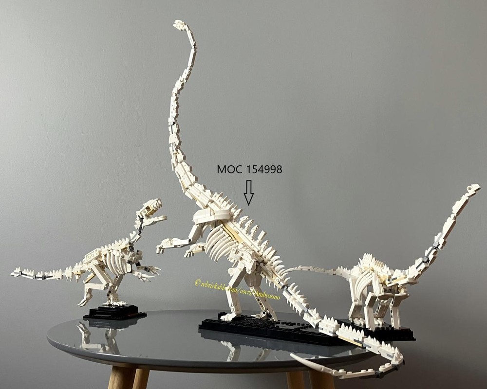 LEGO MOC 21320 Allosaurus & Kaatedocus/Barosaurus by Ambrosino ...