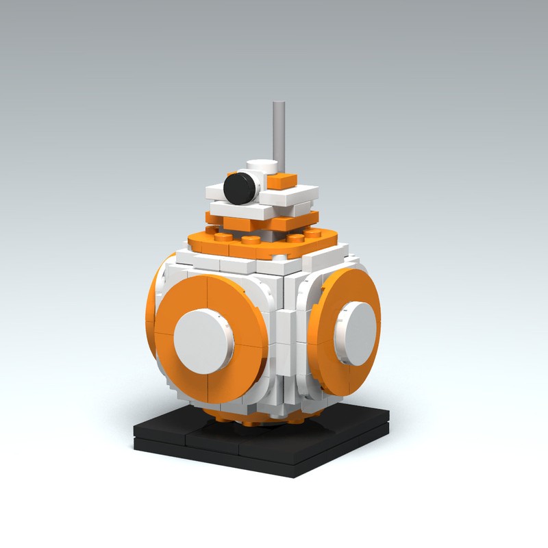 LEGO MOC BB8 Droid by ekubart | Rebrickable - Build with LEGO