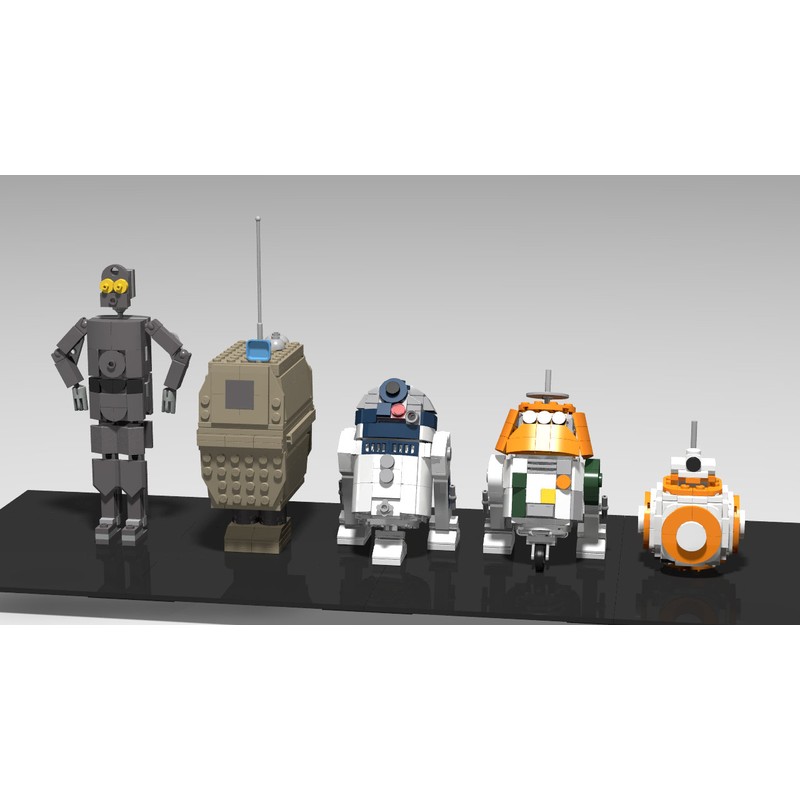 LEGO MOC BB8 Droid by ekubart | Rebrickable - Build with LEGO