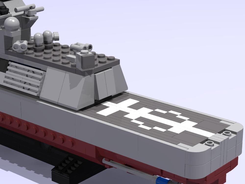 Lego Moc Horizon Class Fregate By Glennlolo Rebrickable Build With Lego