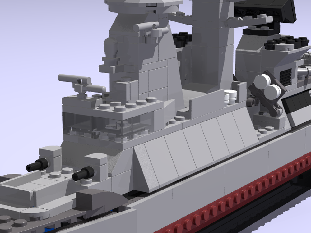 Lego Moc Horizon Class Fregate By Glennlolo Rebrickable Build With Lego