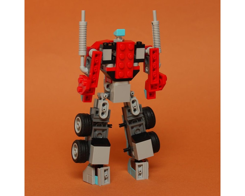 Lego Moc 31146 Optimus Prime By Leewan Rebrickable Build With Lego