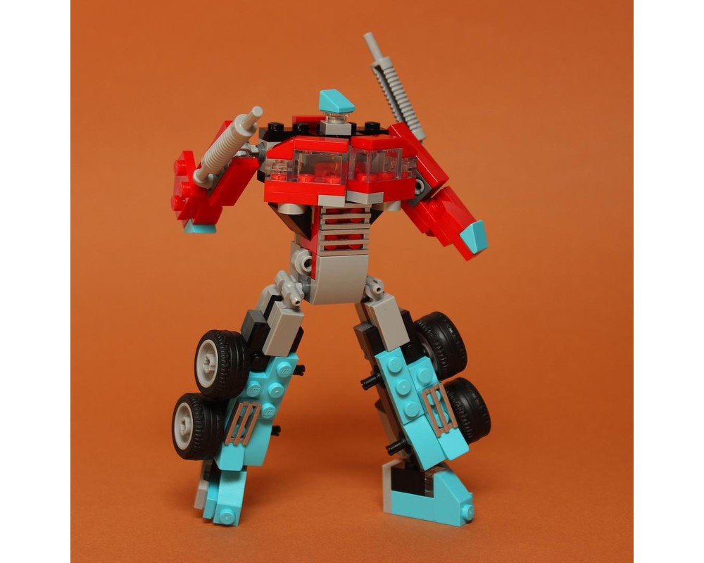 Lego Moc 31146 Optimus Prime By Leewan Rebrickable Build With Lego