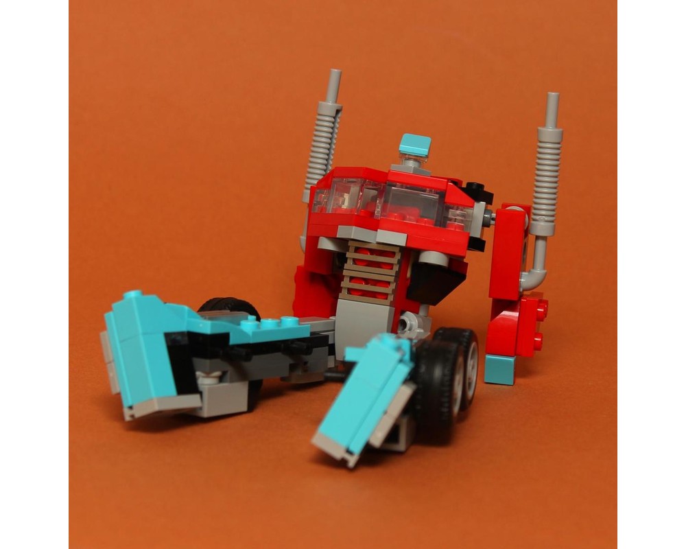 Lego Moc 31146 Optimus Prime By Leewan Rebrickable Build With Lego