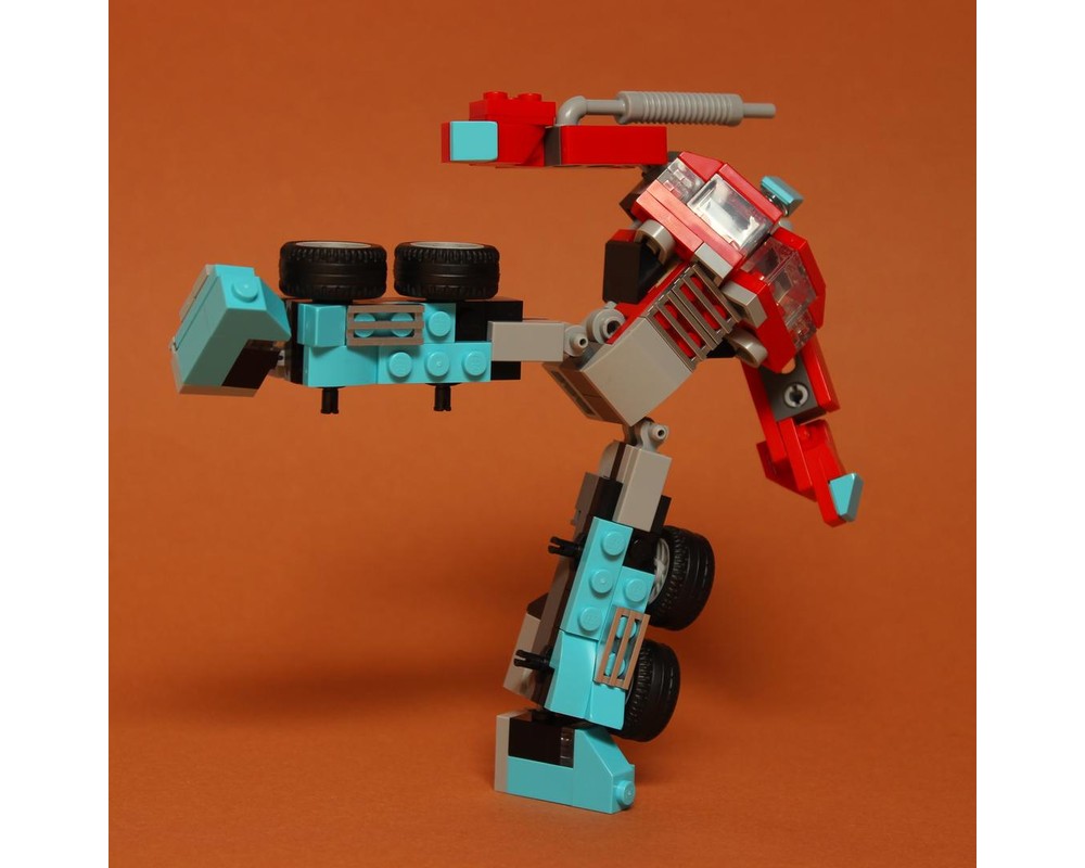 Lego Moc 31146 Optimus Prime By Leewan Rebrickable Build With Lego
