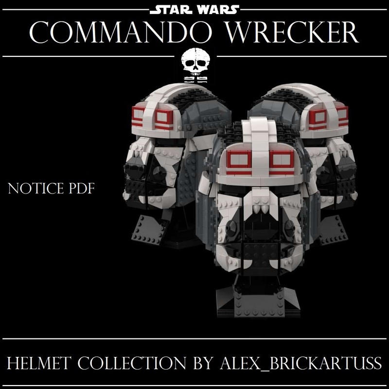 LEGO MOC Helmet Clone Commando Wrecker by Alex_BricKartuss ...