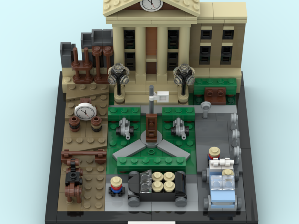 LEGO MOC Back to the Future - Hill Valley by Double_U_Bricks ...