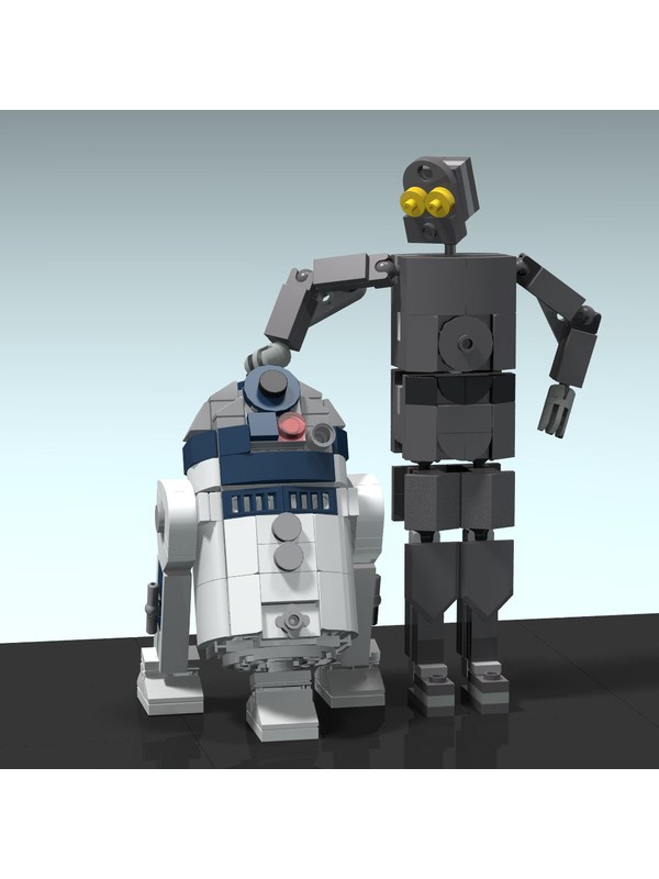 LEGO MOC Protocol Droid by ekubart | Rebrickable - Build with LEGO