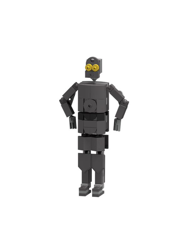 LEGO MOC Protocol Droid by ekubart | Rebrickable - Build with LEGO