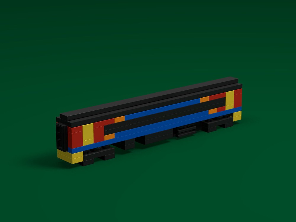 LEGO MOC EMT class 153 DMU (Micro) by PsiborgVIP | Rebrickable - Build ...