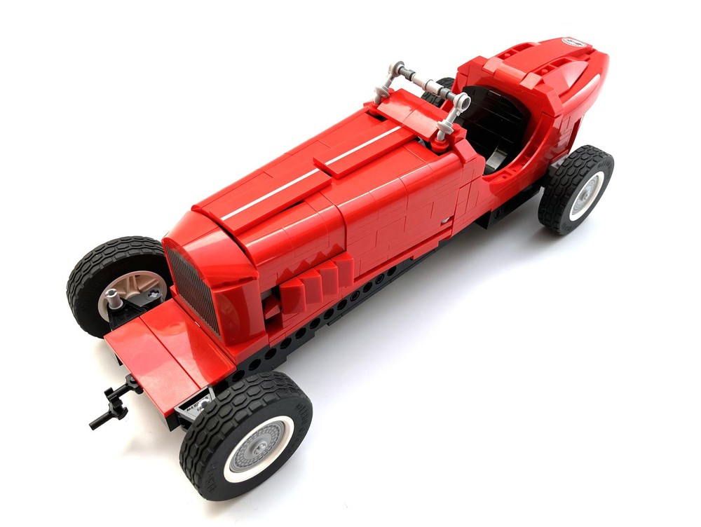 Lego Moc 10321 Alfa Romeo P3 By Inidatti Rebrickable Build With Lego