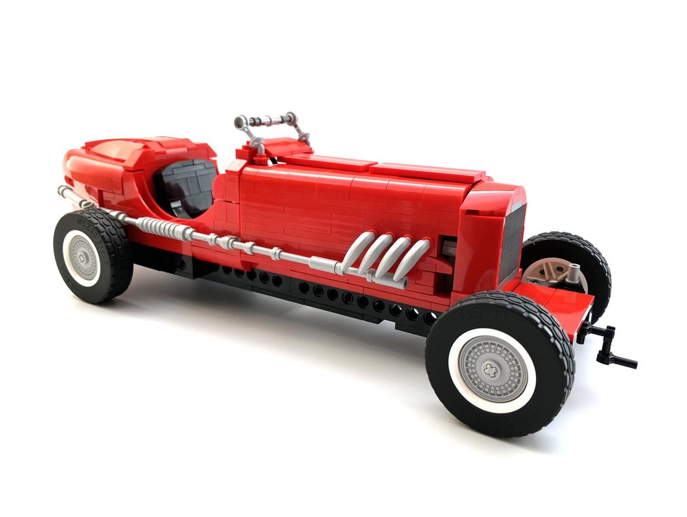 Lego Moc 10321 Alfa Romeo P3 By Inidatti Rebrickable Build With Lego