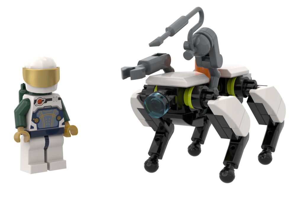 LEGO MOC Base Constructor Drone (BCD) V2 by OrchardBuilds | Rebrickable ...