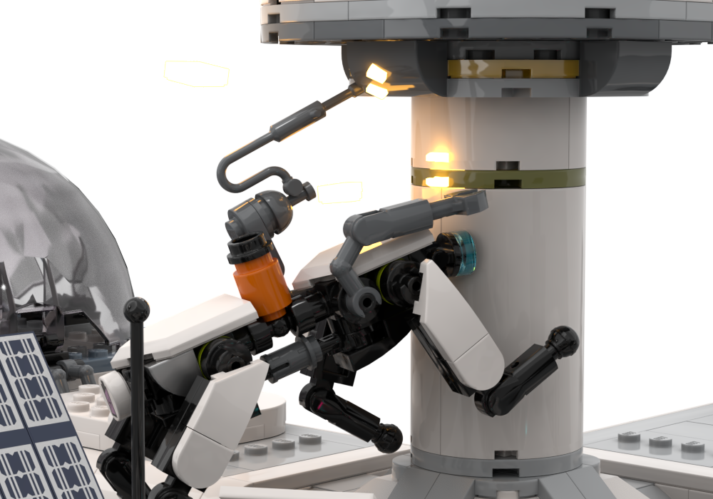 LEGO MOC Base Constructor Drone (BCD) V2 by OrchardBuilds | Rebrickable ...