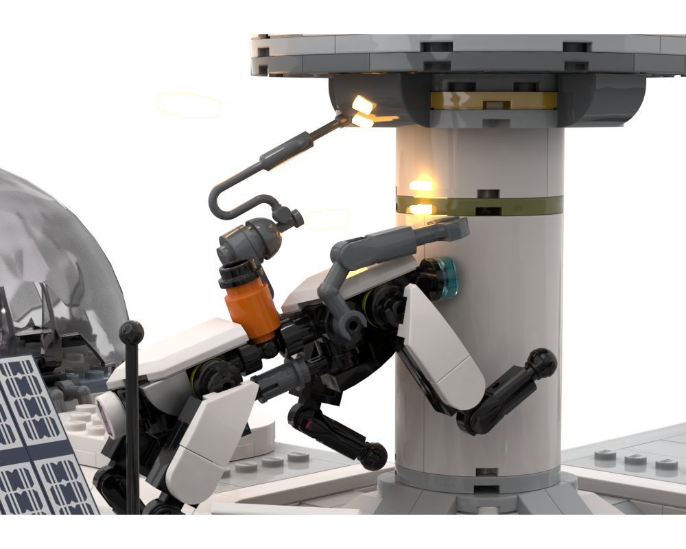 LEGO MOC Base Constructor Drone (BCD) V2 by OrchardBuilds | Rebrickable ...