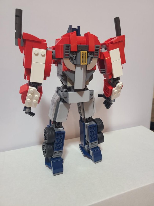LEGO MOC Optimus Prime by Atimmreck | Rebrickable - Build with LEGO
