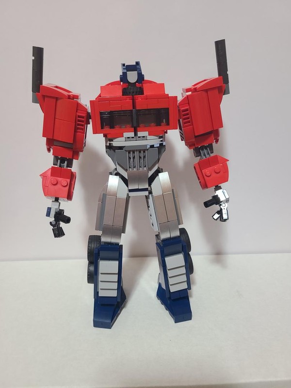 LEGO MOC Optimus Prime by Atimmreck | Rebrickable - Build with LEGO