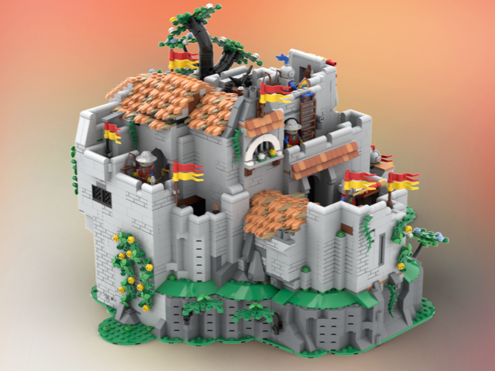 LEGO MOC Lion's caslte by J_sbricks | Rebrickable - Build with LEGO