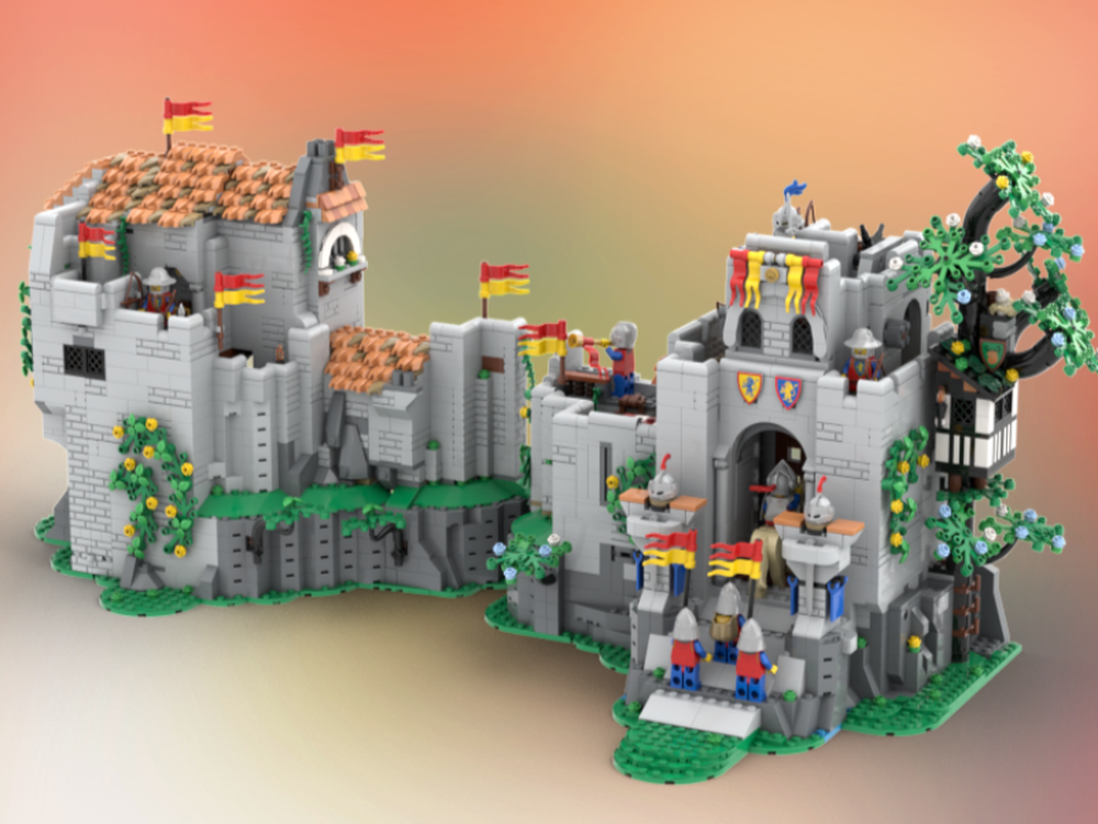 LEGO MOC Lion's caslte by J_sbricks | Rebrickable - Build with LEGO