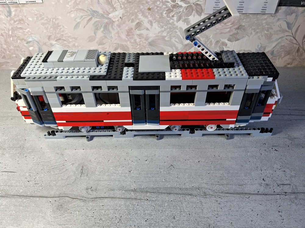 LEGO MOC Tram Tatra T6A5 by Redbull564 | Rebrickable - Build with LEGO