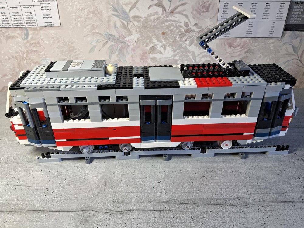 LEGO MOC Tram Tatra T6A5 by Redbull564 | Rebrickable - Build with LEGO